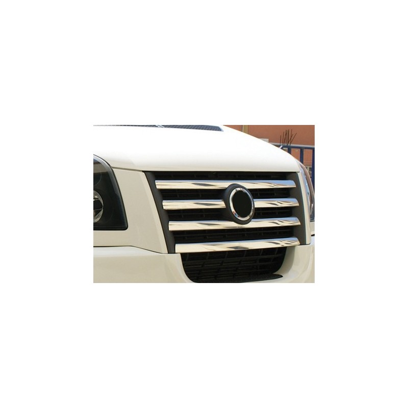 Element Grille Calandre VOLKSWAGEN CRAFTER 2006 2012 INOX CHROME 5 PIECES