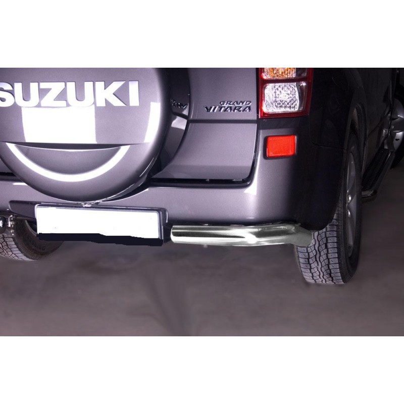 Protection ARRIERE SUZUKI GRAND VITARA 2006 2012 INOX ANGLES 70mm