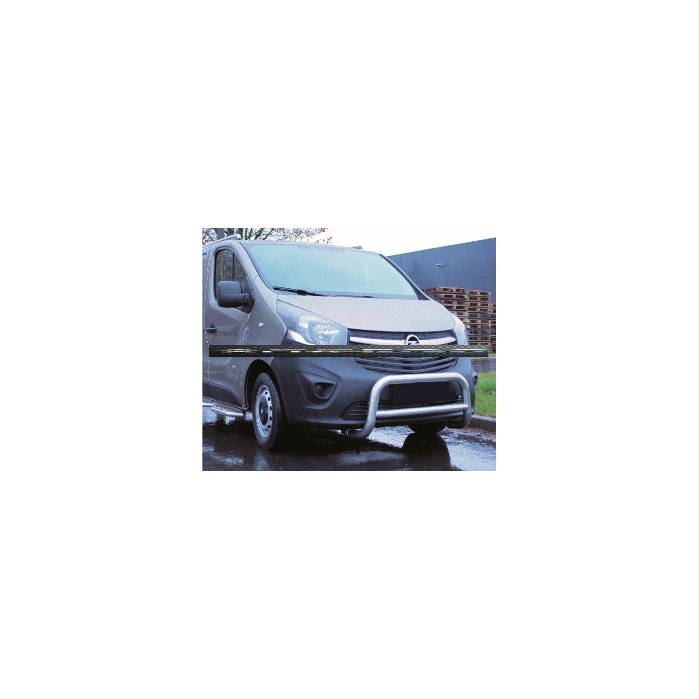 PARE BUFFLE RENAULT TRAFIC 2014 2021 HOMOLOGUE 70mm