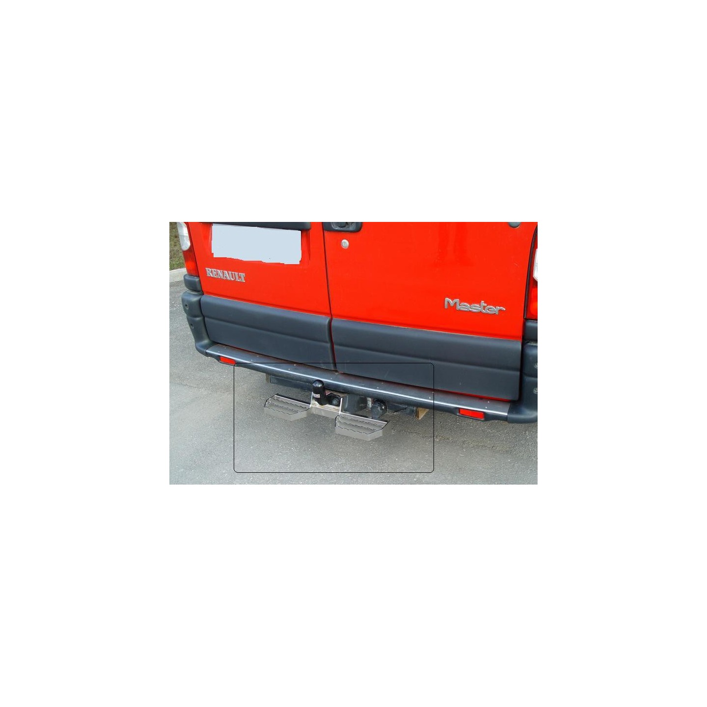 Marche Pieds ARRIERE MERCEDES SPRINTER 2007 AUJOURD'HUI INOX 600mm
