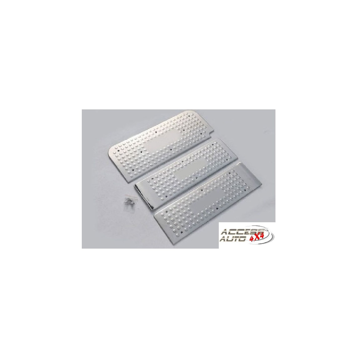 seuil de porte NISSAN PRIMASTAR 2001 2014 INOX POLI 3 PIECES