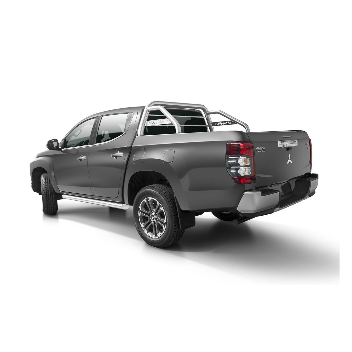 ROLL BAR MITSUBISHI L 200 DOUBLE CABINE 2015 AUJOURD'HUI DOUBLE BARRES 76mm