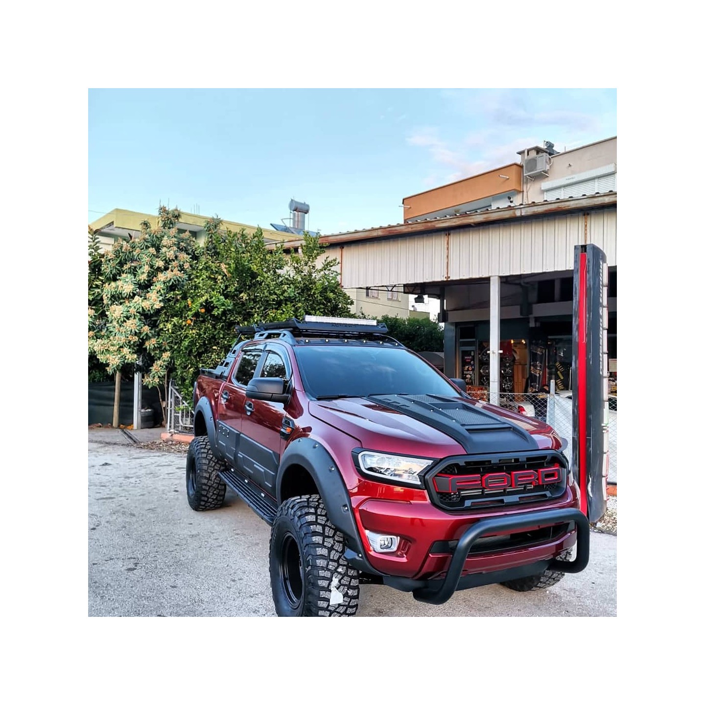 Elargisseur Aile Ford Ranger Kit Élargisseurs D'Ailes Ford Ranger ...