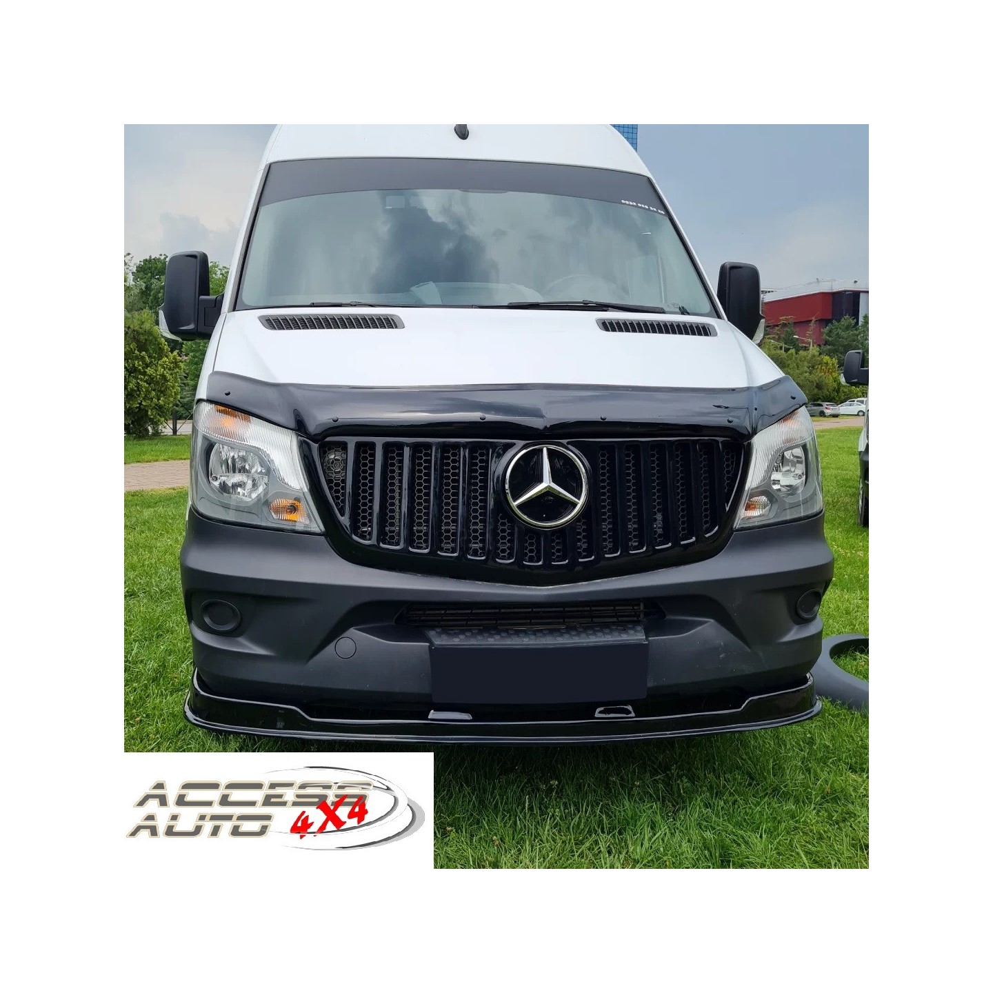 Spoiler Avant MERCEDES SPRINTER 2014 2017 ABS Noir Design2