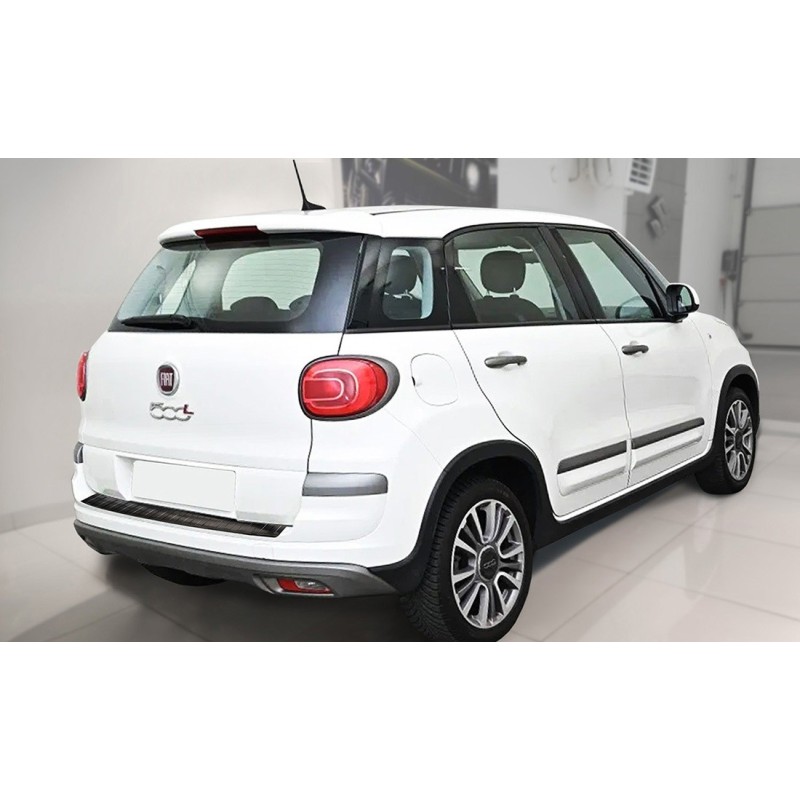 Seuil De Coffre Fiat 500 L 2017 Aujourd Hui Inox Noir
