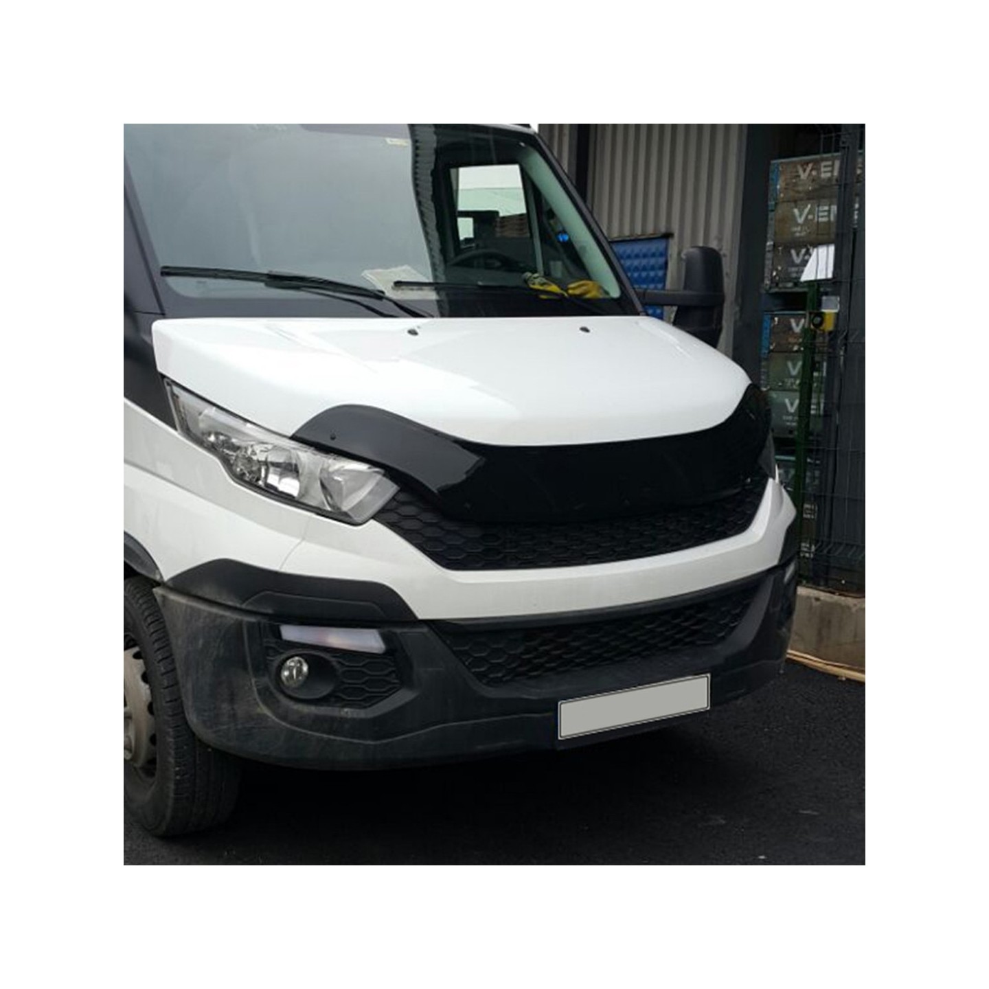 DEFLECTEUR CAPOT IVECO DAILY 2014 AUJOURD'HUI noir
