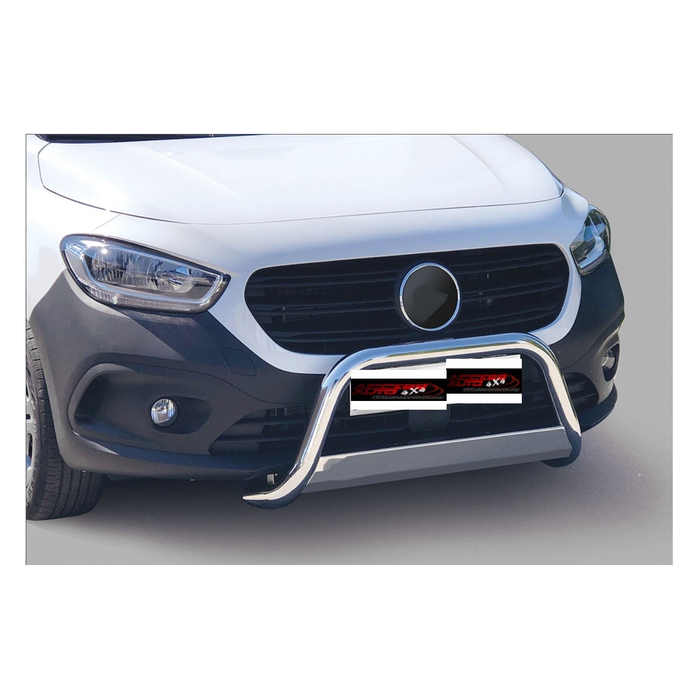 PARE BUFFLE MERCEDES CITAN 2021 AUJOURD'HUI HOMOLOGUE INOX BARRE DE RENFORT