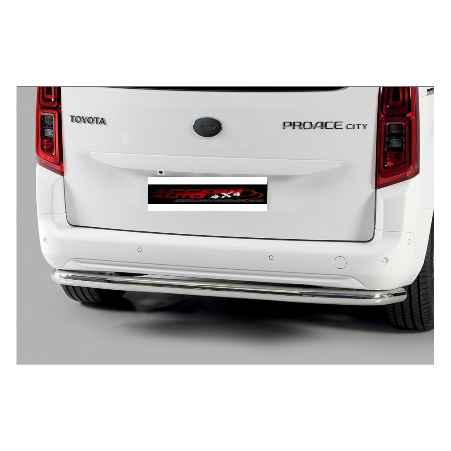 PROTECTION ARRIERE TOYOTA PROACE CITY 2020 AUJOURD'HUI INOX 63mm