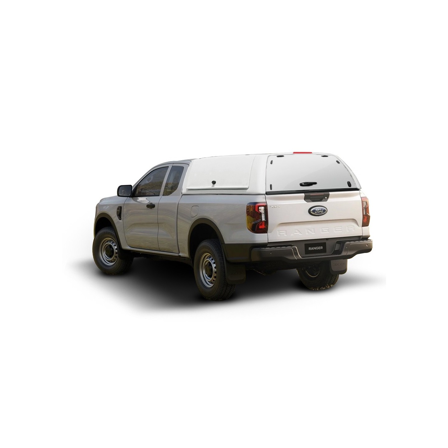 HARD TOP FORD RANGER 2023 AUJOURD'HUI WORKMAN SUPER CABINE AVEC PORTES ...