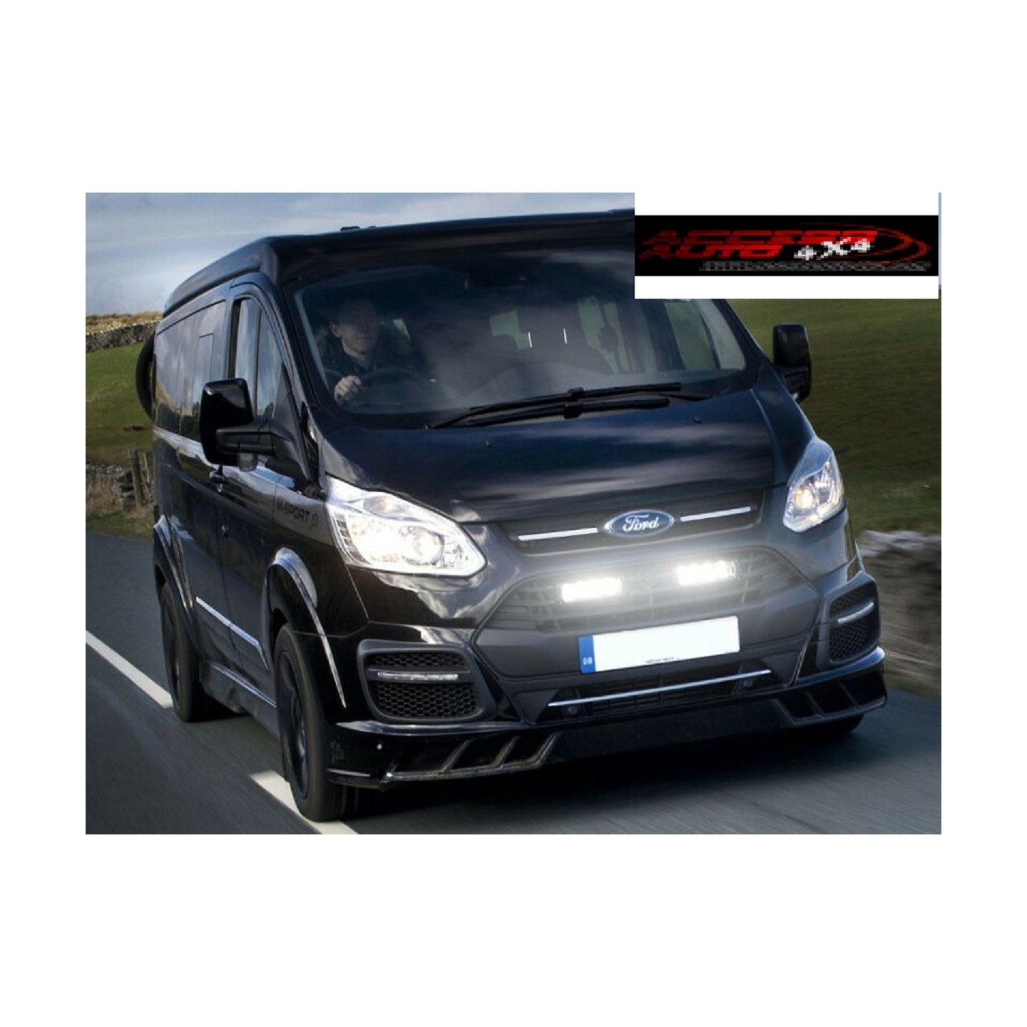 Eclairage LED FORD TRANSIT CUSTOM 2012 2018 Kit Integration Calandre LAZER