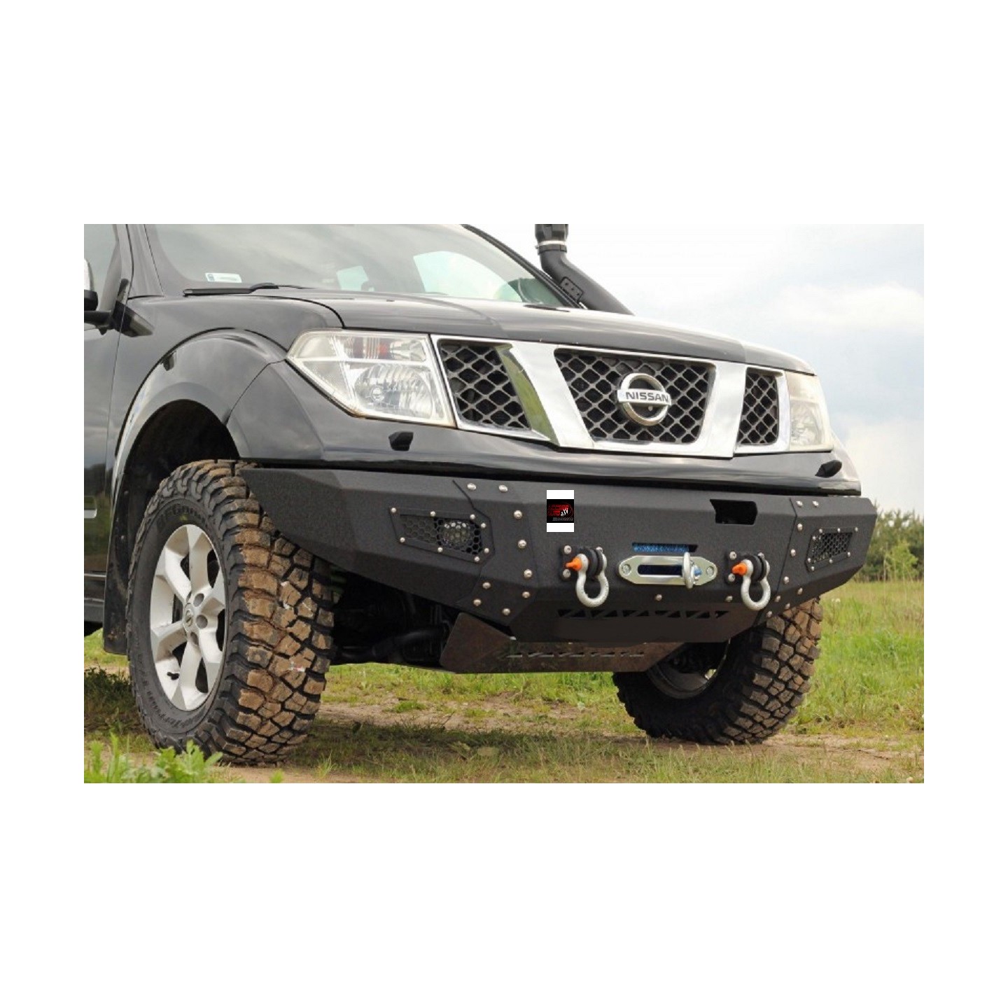 PARE CHOC AVANT NISSAN NAVARA D40 2005 2010 ACIER