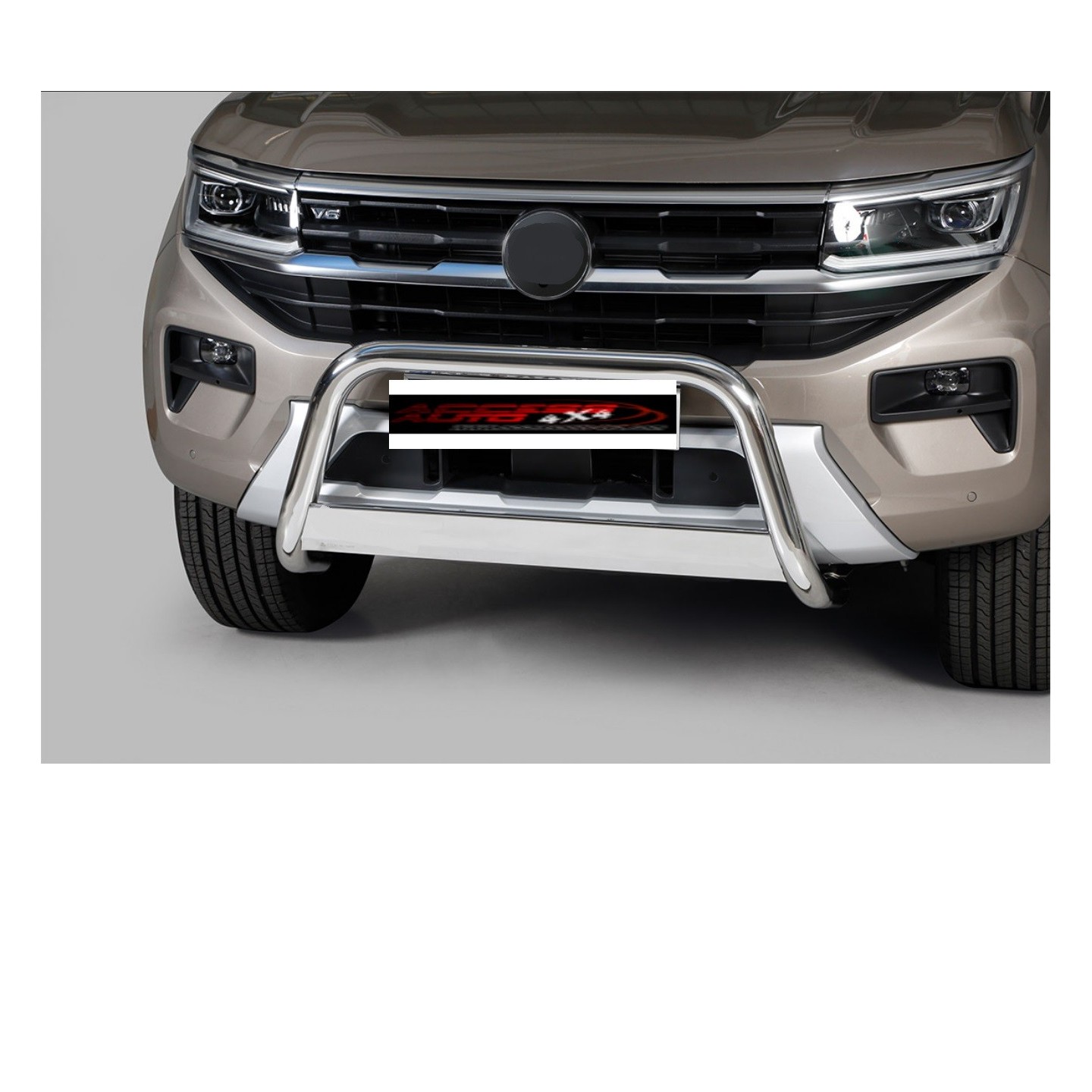 PARE BUFFLE VOLKSWAGEN AMAROK 2023 AUJOURD'HUI HOMOLOGUE INOX 63mm