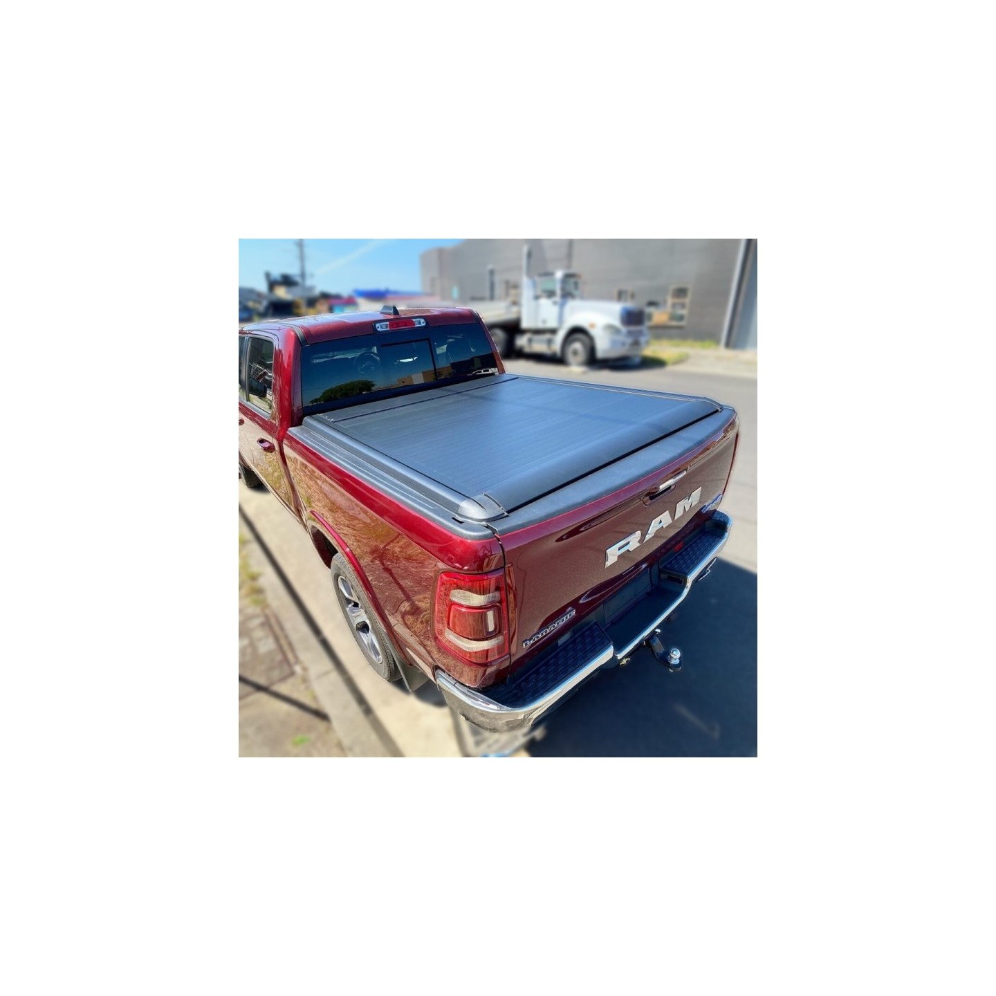 COUVRE BENNE RAM 1500 DT CREW CABINE 2019 AUJOURD'HUI RIDEAU COULISSANT ...