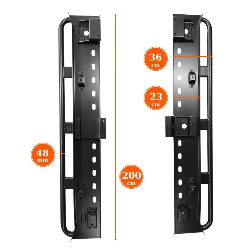 Marche-Pieds-Land-Rover-Defender-l633-2020-Aujourd-Hui-Acier-Plat-Rock ...