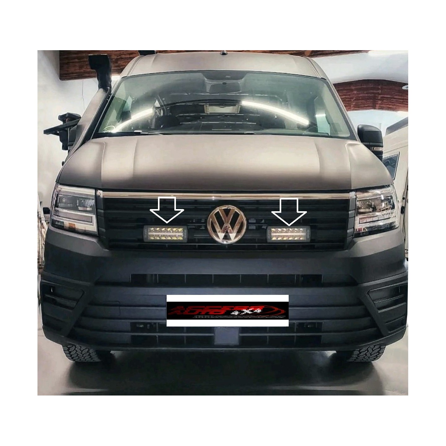 Eclairage LED VOLKSWAGEN CRAFTER 2017 AUJOURD'HUI Kit Integration ...