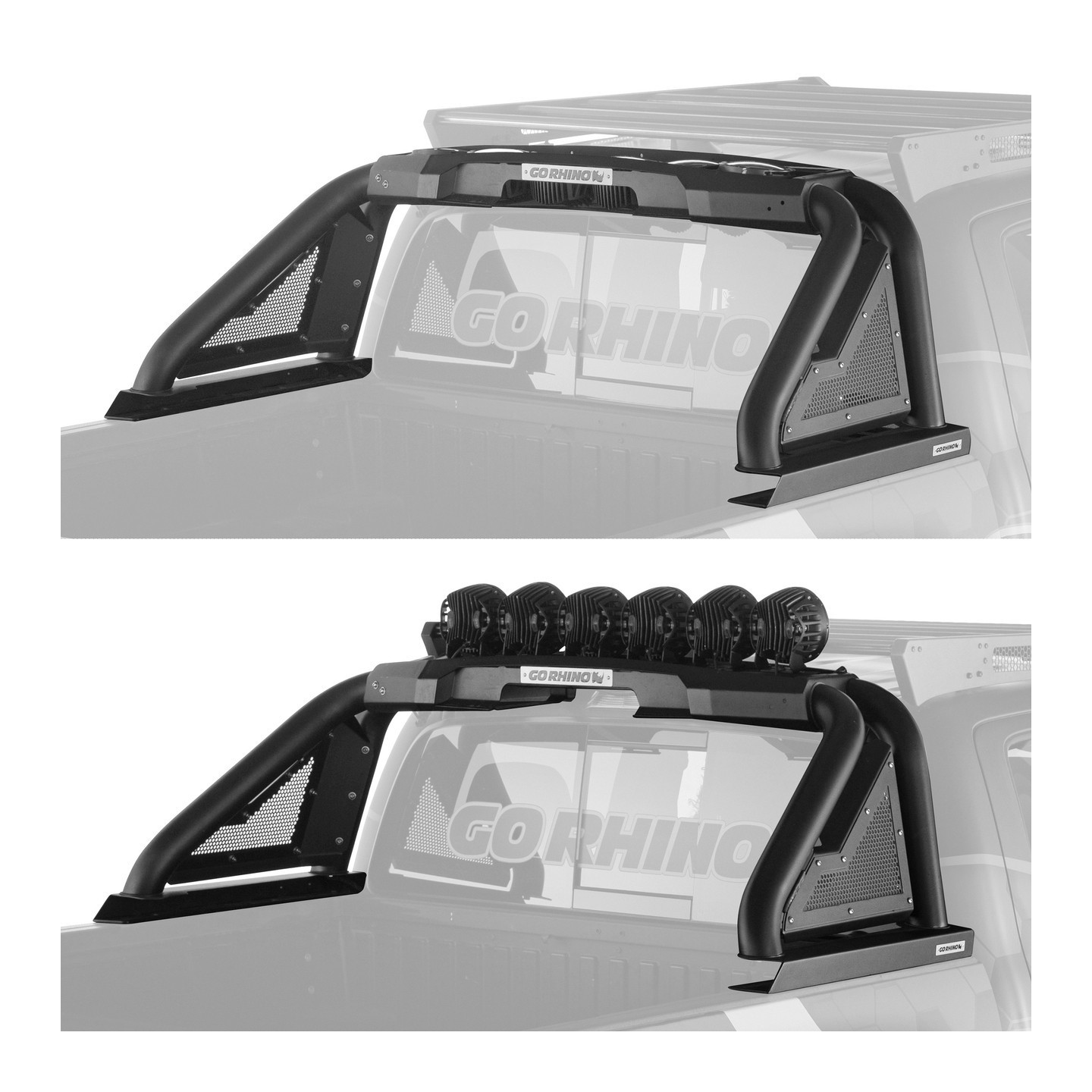 ROLL BAR DODGE RAM 1500 DT 2019 AUJOURD'HUI ACIER NOIR 2.0 avec systeme ...