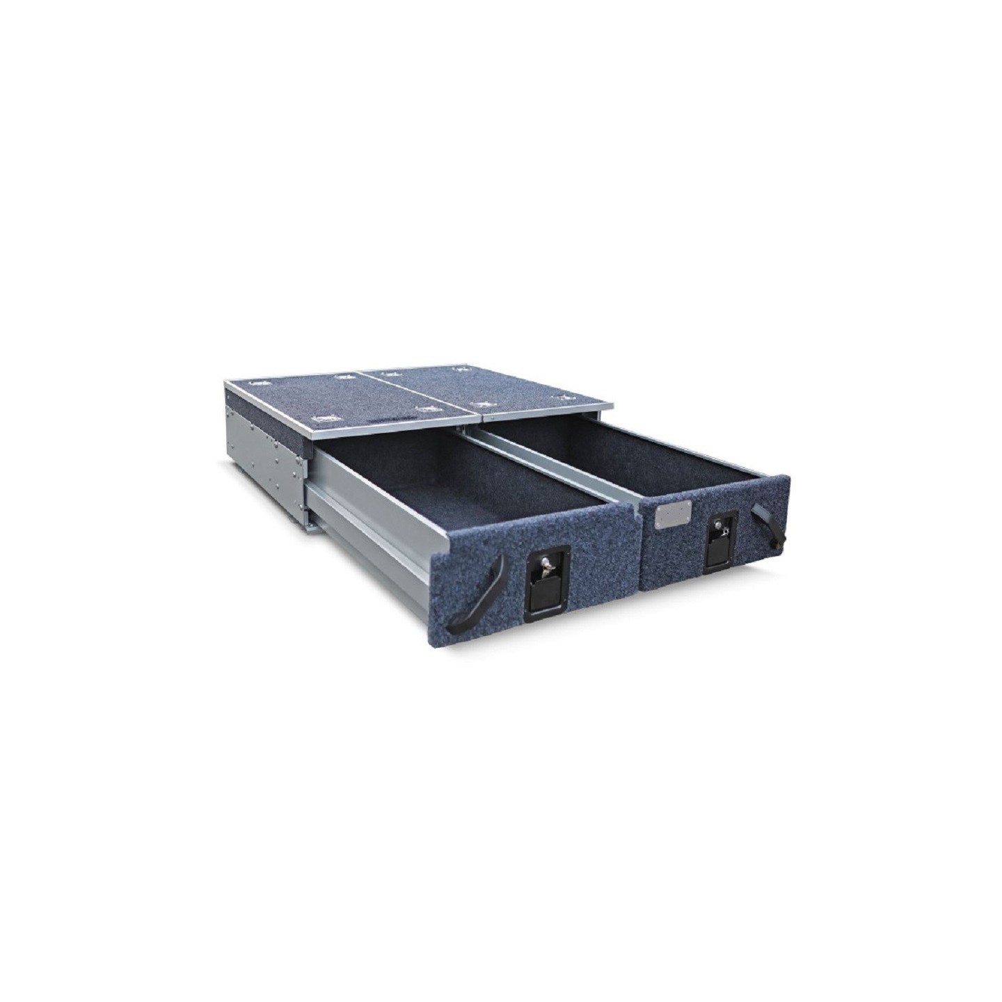 Tiroir de Rangement ISUZU D-MAX avec Plateau Coulissant 138 x 100 x 24cms