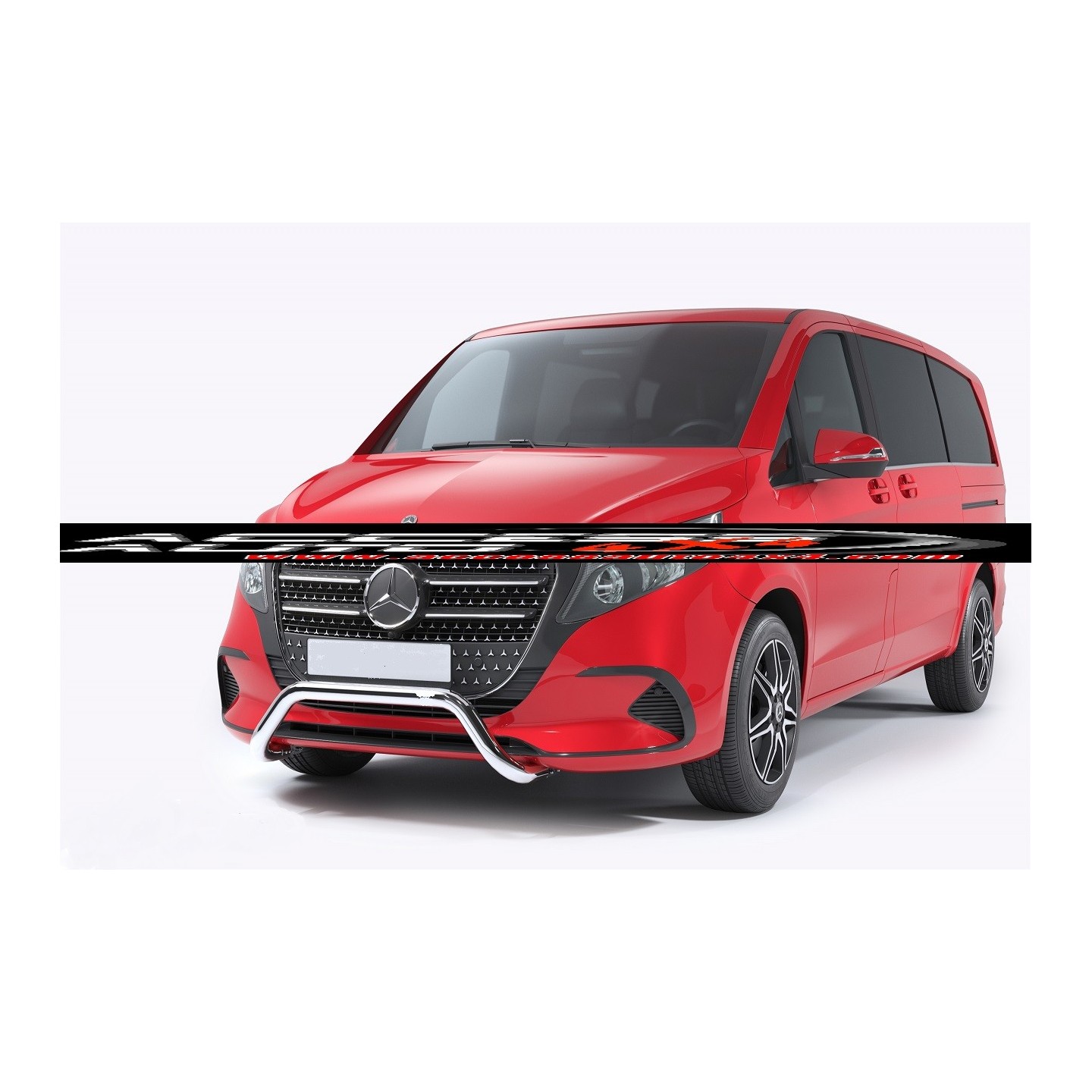 PARE BUFFLE MERCEDES CLASSE V W447 2024 AUJOURD'HUI HOMOLOGUE INOX 60m